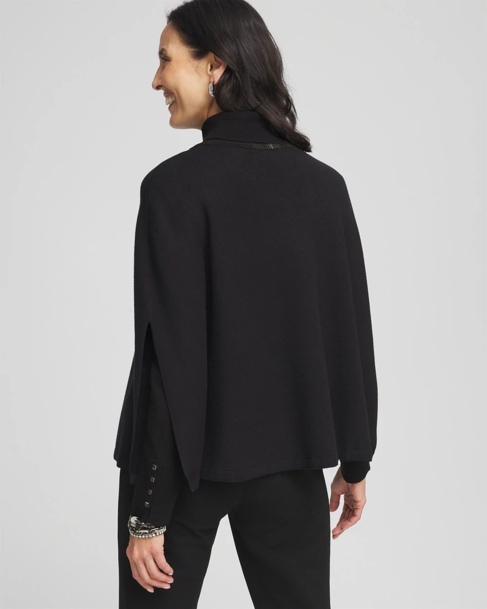 Feather Sweater Cape | Chico's Feather Sweater Cape | Chico's